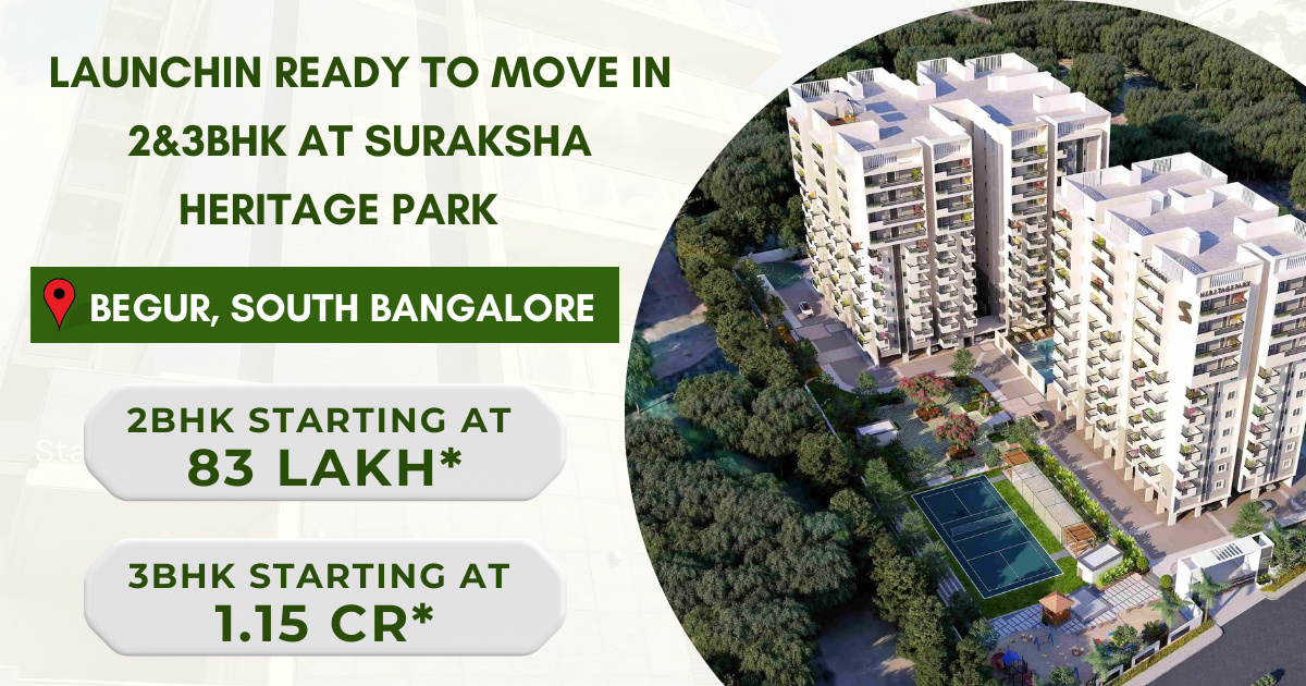 Suraksha Heritage Park - Apartments In Begur | Apartments In Bannerghatta